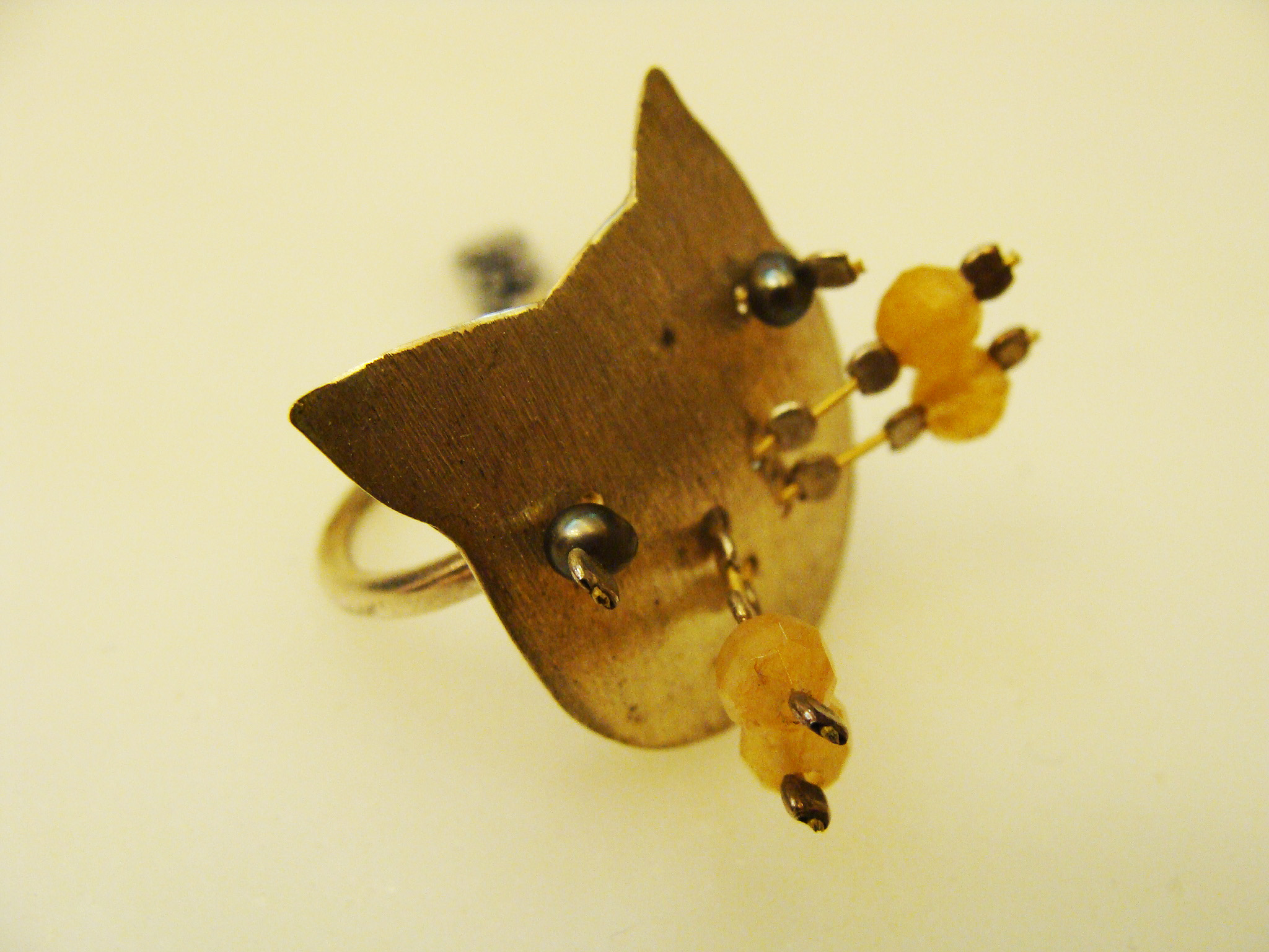 Handmade Silver 925 Ring- Cat Collection! on Luulla